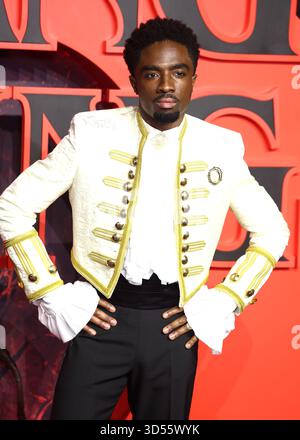 Caleb McLaughlin attends the "Stranger Things" Season 5 Event at Hangar ...