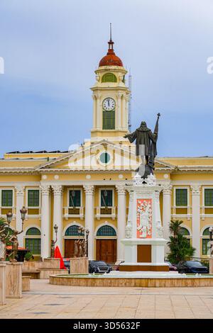 Mayagüez Alcaldía (City Hall) in Neoclassical Style, Plaza Colón ...