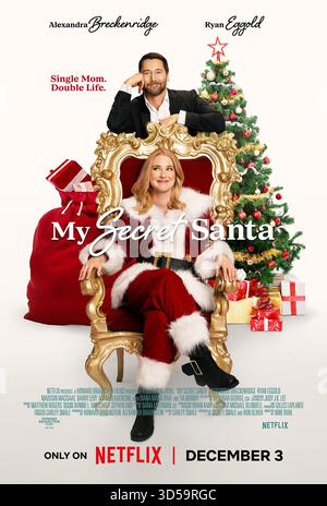 ALEXANDRA BRECKENRIDGE and RYAN EGGOLD in MY SECRET SANTA (2025 ...