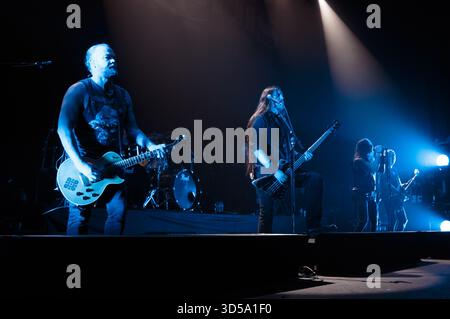 amorphis perform live at the o2 apollo manchester uk, 31st october 2025 ...