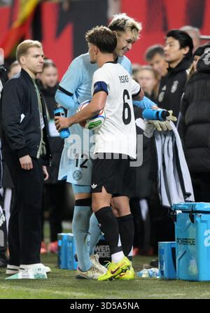 Final celebration, from left: Tom Bischof, Aleksandar Pavlovic, Harry ...