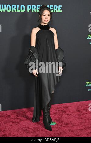 Trinity Jo-Li Bliss Premiere of the movie -Avatar: Fire and Ash- Red Carpet Premiere Cinema ...