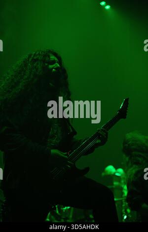 Gatecreeper perform live at the o2 apollo manchester uk, 31st october ...