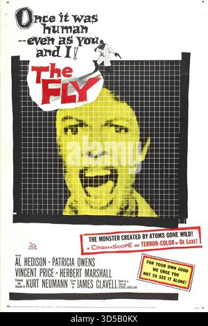 THE FLY 1958 20th Century-Fox film Stock Photo - Alamy