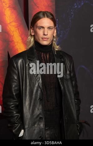 Jamie Campbell Bower attends the 2025 ZYN Rolling Stone UK Awards at ...