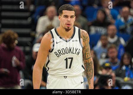 Brooklyn Nets' Michael Porter Jr. (17) during the second half of an NBA ...