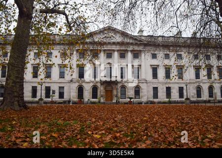 A general view of Royal Mint Court where is planning site for the new ...
