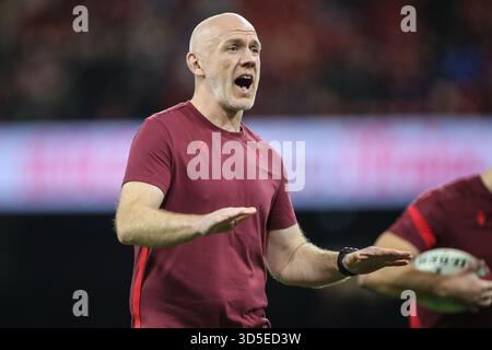 Wales Head Coach Steve Tandy during the Quilter Nations Series 2025 ...