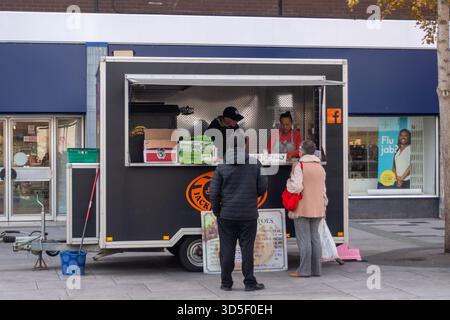 Slough, Berkshire, UK. 13th November, 2025. A Barclays Bank branch in ...