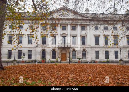 A general view of Royal Mint Court where is planning site for the new ...