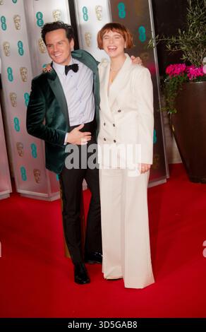 Andrew Scott and Jessie Buckley at the BAFTAS After Party at Grosvenor ...