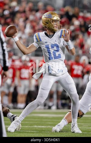 UCLA quarterback Luke Duncan (12) runs with the ball during the second ...