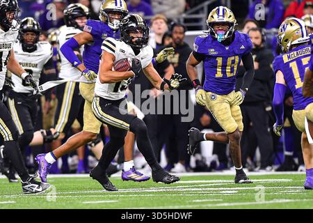 SEATTLE, WA - NOVEMBER 15: Purdue (PK) #93 Seth Turner during a college ...