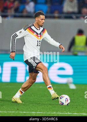 Felix Nmecha (Germany) controls the ball during Germany v Cote D'Ivoire ...