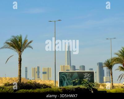 Cairo, Egypt, November 8 2025: Towers, buildings and monorail in The ...