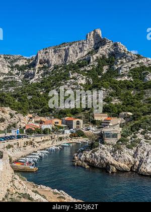 Marseille , France, October 2th, 2025: Calanque de callelongue showing ...