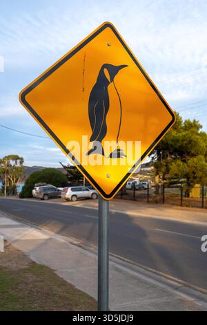 Penguin Road Sign Kangaroo Island Australia Stock Photo - Alamy