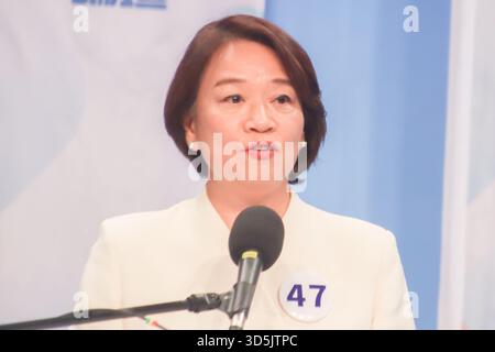 Priscilla Leung Mei-fun , a Hong Kong lawmaker at an event for the ...