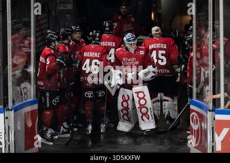Janne Juvonen (Cologne Sharks, goalkeeper, #30); PENNY DEL 1; Cologne ...