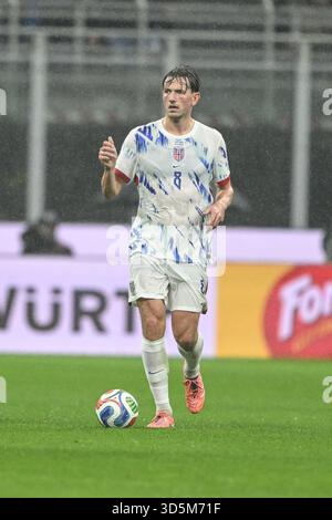 Sander Berge of Norway during the FIFA World Cup 2026 Group I match ...