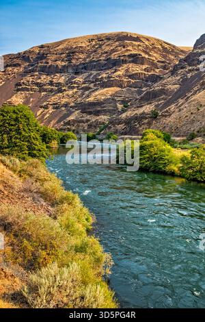 Deschutes River, Tygh Ridge, Oakbrook area, Wild and Scenic Lower ...