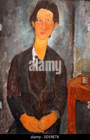 Amedeo Modigliani's 1917 portrait of Chaim Soutine highlights ...
