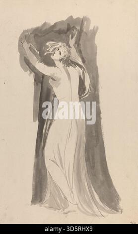 This 1786 drawing by George Romney depicts a study of Miranda from ...