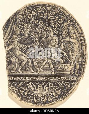 An artwork depicting an execution by Antoine Jacquard, showing figures ...