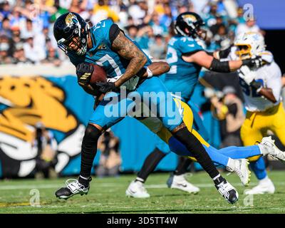 Jacksonville Jaguars wide receiver Tim Patrick (17) in the first half ...