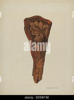 This circa 1936 object by Eva Fox and Harry Mann Waddell is a Spanish ...