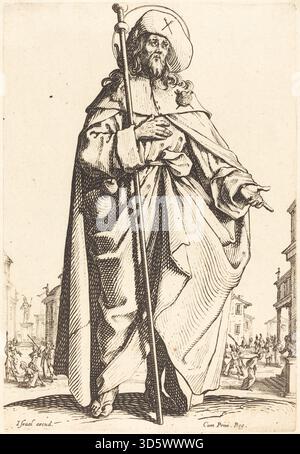 Saint James the Great. Etching Stock Photo - Alamy
