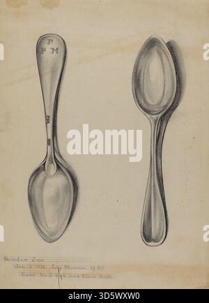 Silver Bowl by Nicholas Zupa, created between 1935 and 1942, is a metal ...