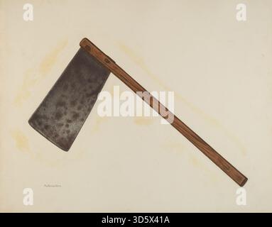 Chopping knife designed by Nicholas Amantea around 1941, made of metal ...