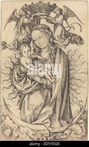 This engraving by Martin Schongauer, circa 1470-1475, depicts the ...
