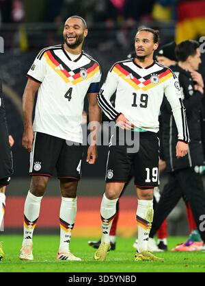 Final celebration from the left: Leroy Sane, Jamal Musiala (Germany ...