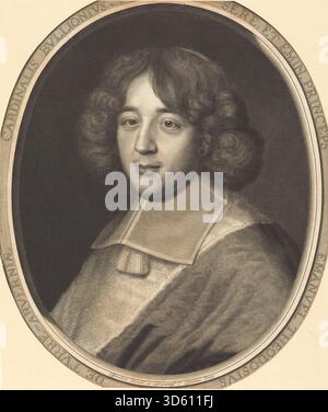 Engraving by Robert Nanteuil, 1670, depicting Jean-Baptiste Colbert ...