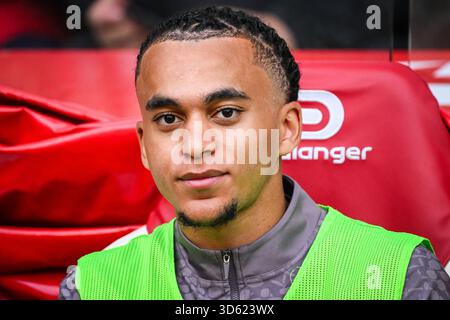 Ethan Mbappe during the Ligue 1 football (soccer) match Paris Saint ...