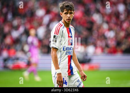 Khalis MERAH of Lyon during the French Cup, round of 32 football match ...