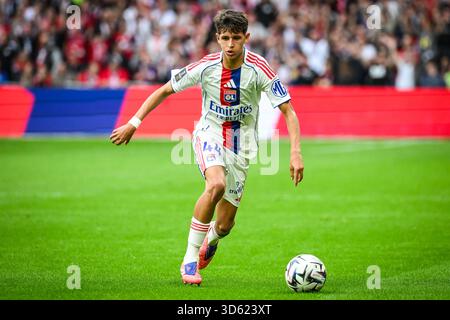 Khalis MERAH of Lyon during the French Cup, round of 32 football match ...