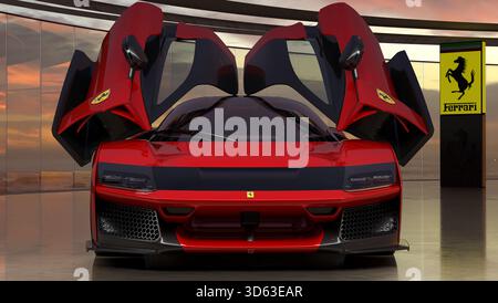 Ferrari F80 – simply the perfect supercar Stock Photo - Alamy