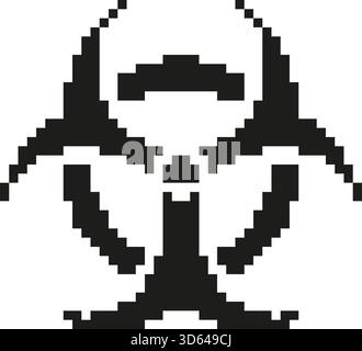 hazardous waste vector icon isolated on transparent background ...