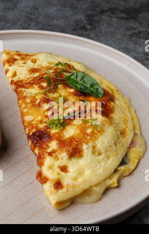 protein rich breakfast featuring omelette paneer steak and cucumber ...