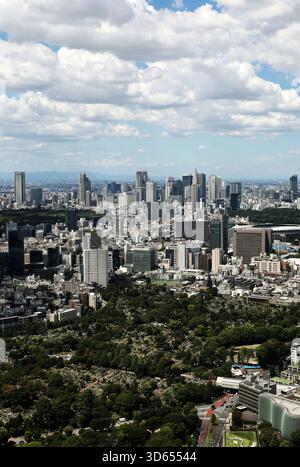 Tokyo Aerial View at daytime. High quality photo Stock Photo - Alamy