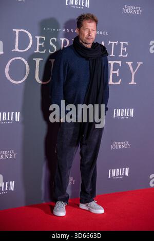 Til Schweiger attends "Desperate Journey" London Premiere at the Odeon ...