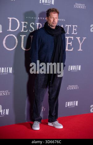 Til Schweiger attends "Desperate Journey" London Premiere at the Odeon ...