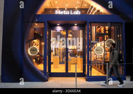 A Meta Lab store is seen in Manhattan, New York City Stock Photo - Alamy