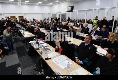 The trial for the night club Pulse fire in Kocani continues in the ...