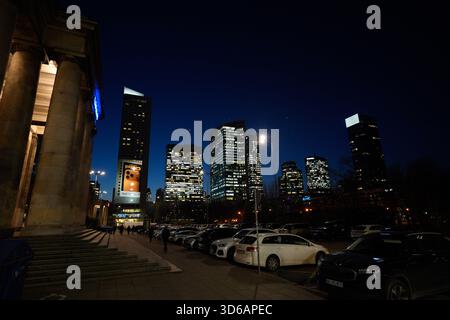 An advertisement for the iPhone 17 Pro in New York, NY on October 26 ...