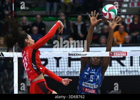 Melanie Parra (Uyba Busto Arsizio) during Volley Italian Championship ...
