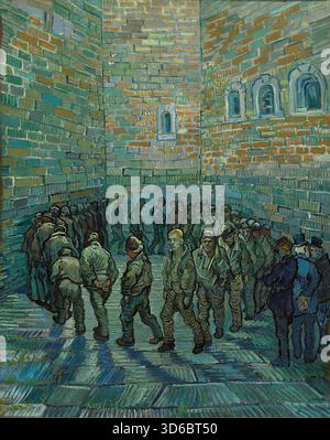 Van Gogh Vincent - The Prison Courtyard (1890 Stock Photo - Alamy